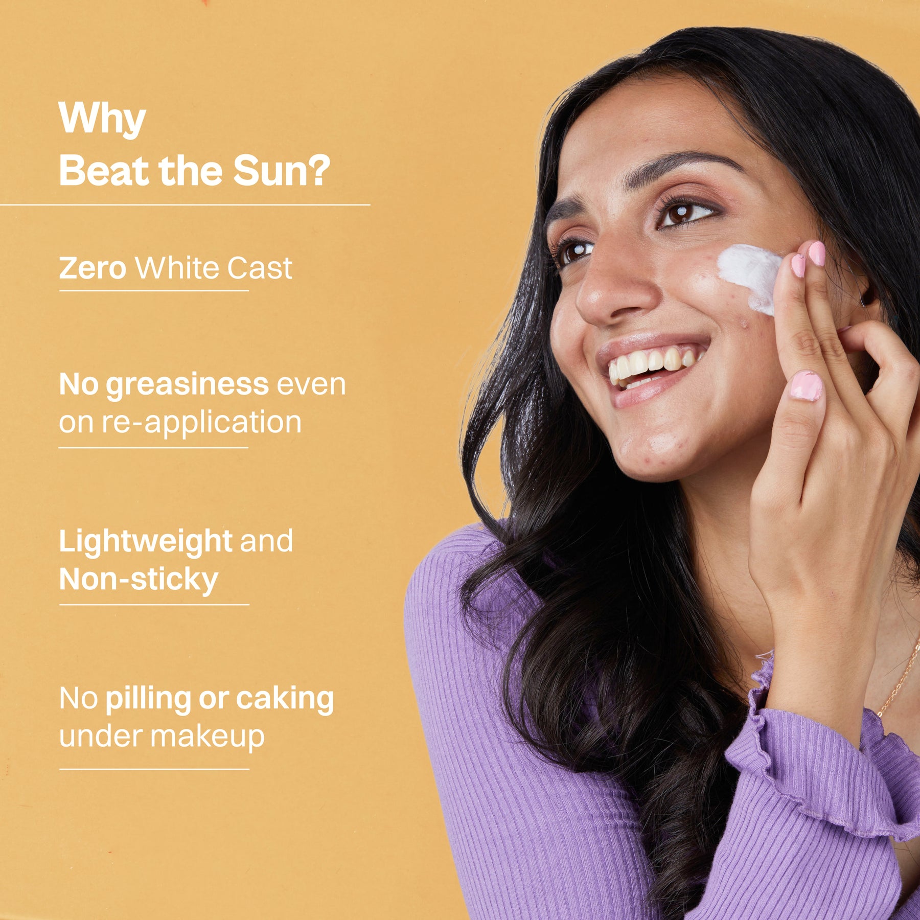 Beat The Sun | Lightweight SPF 50 BroadSpectrum Korean Sunscreen | Put ...