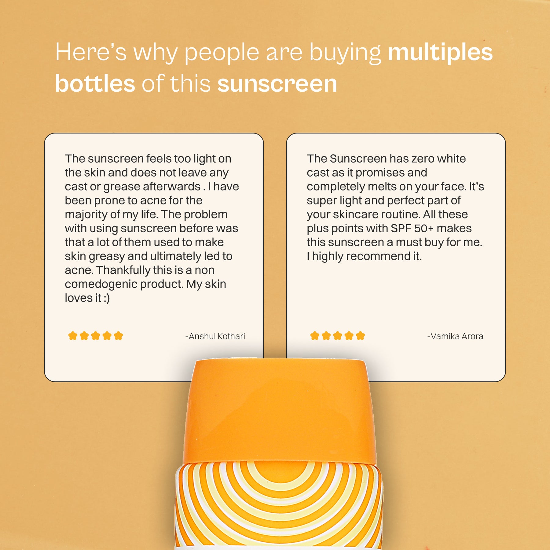Beat The Sun | Lightweight SPF 50 BroadSpectrum Korean Sunscreen | Put ...